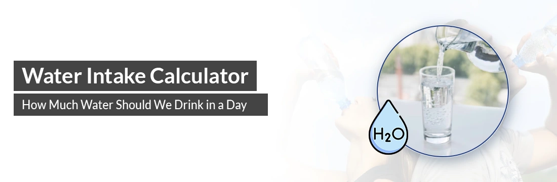 Water Intake Calculator: How Much Water Should We Drink in a Day